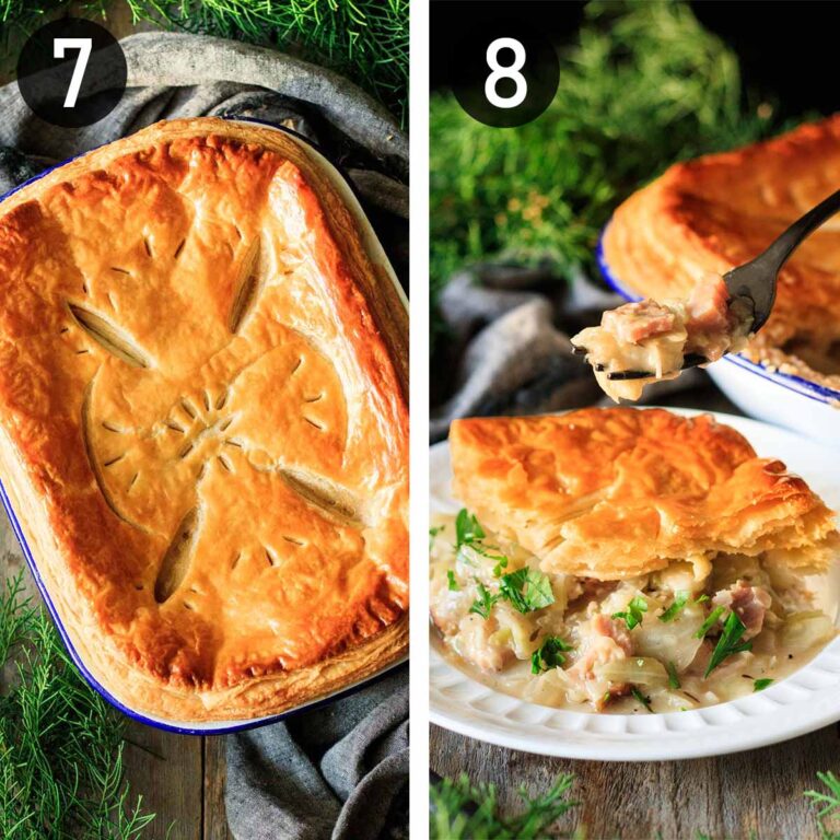 Irish Ham and Cabbage Pie - Savor the Flavour
