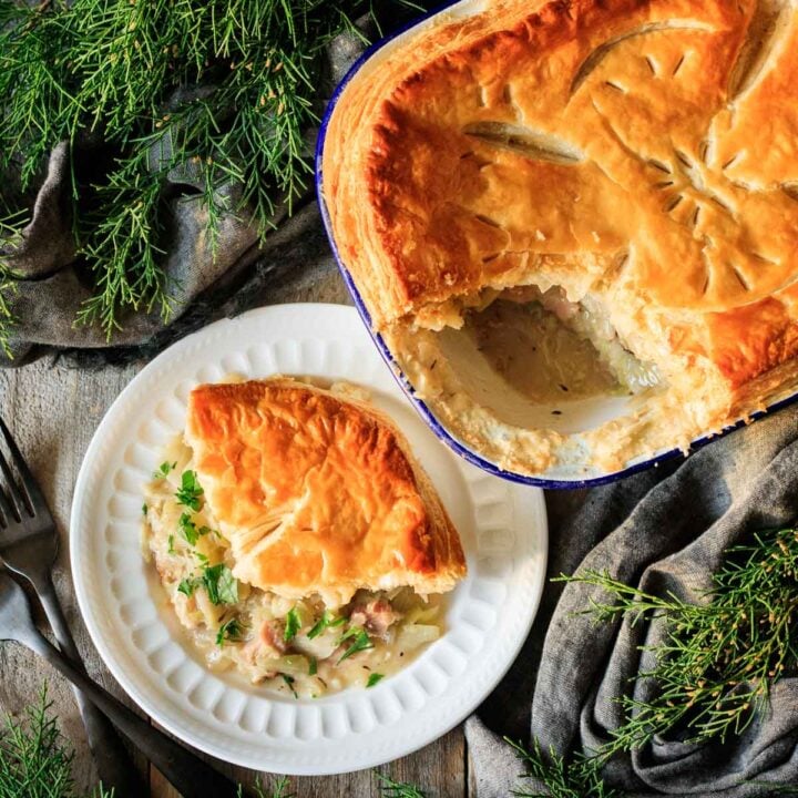 Irish Ham and Cabbage Pie - Savor the Flavour
