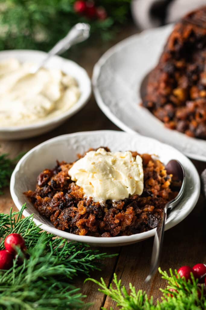 Easy English Plum Pudding - Savor the Flavour