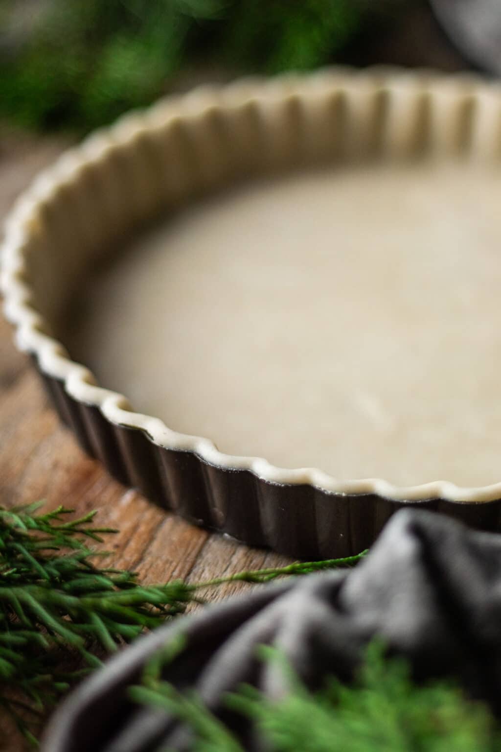 How to Line a Tart Pan - Savor the Flavour