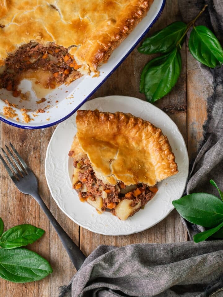 Minced Beef Pie - Savor the Flavour
