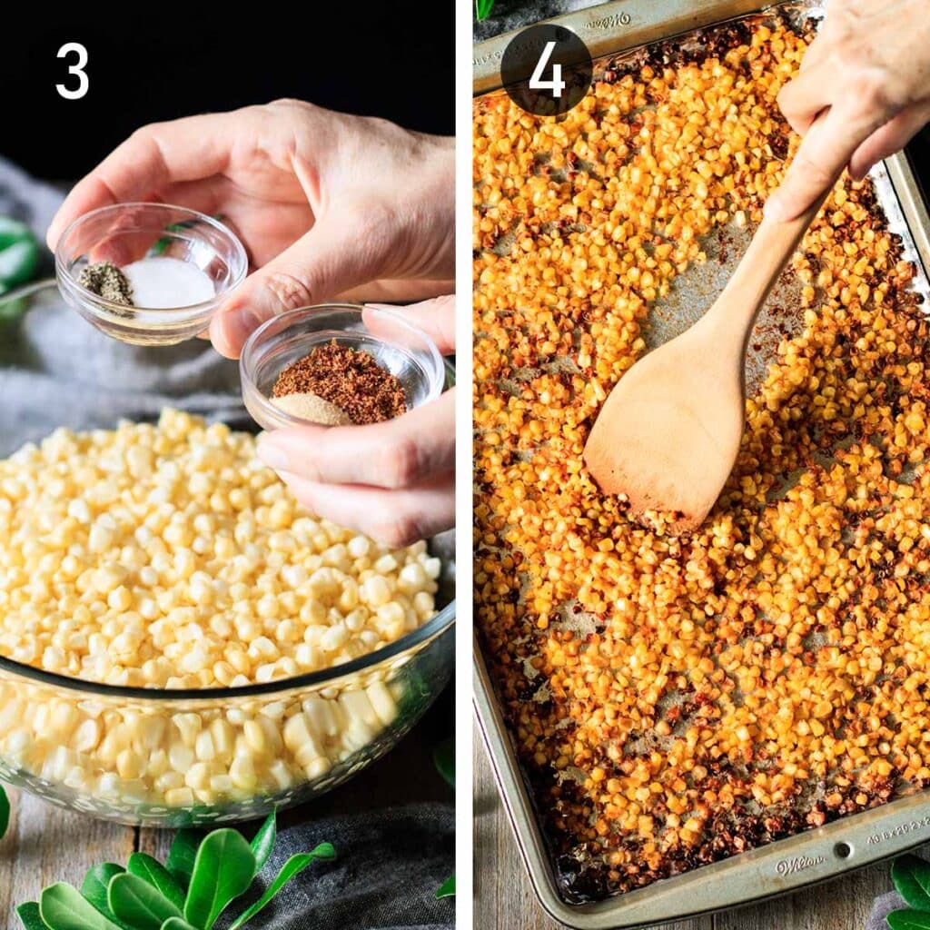 Oven Roasted Kernel Corn - Savor the Flavour