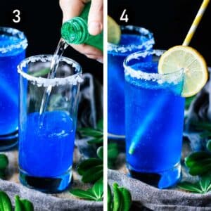 Blue Lagoon Mocktail - Savor the Flavour