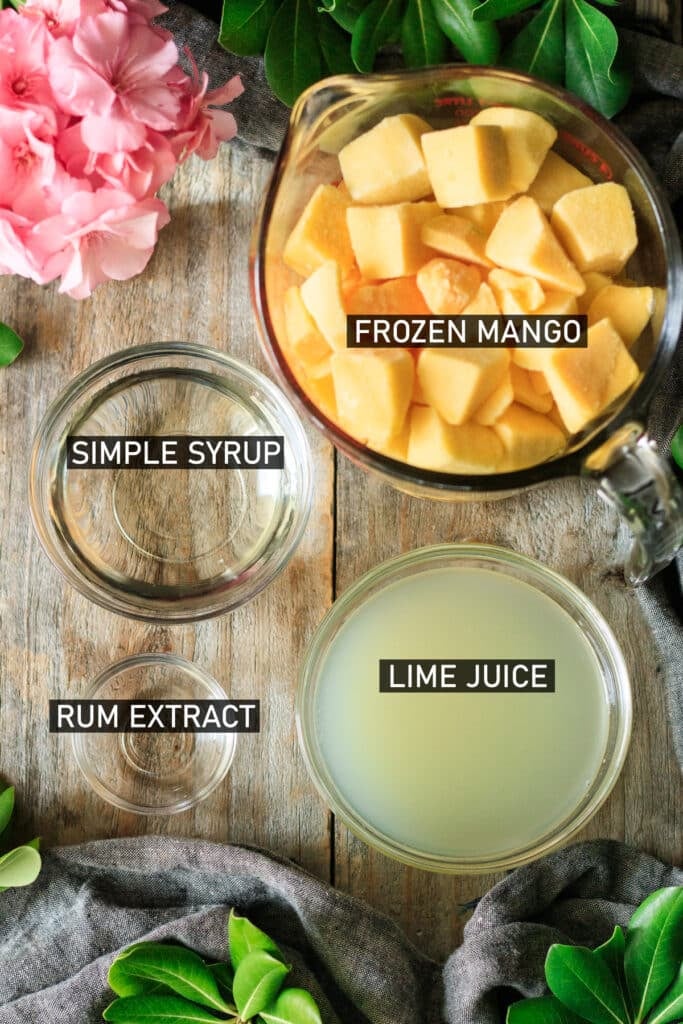 Frozen Virgin Mango Daiquiri - Savor the Flavour