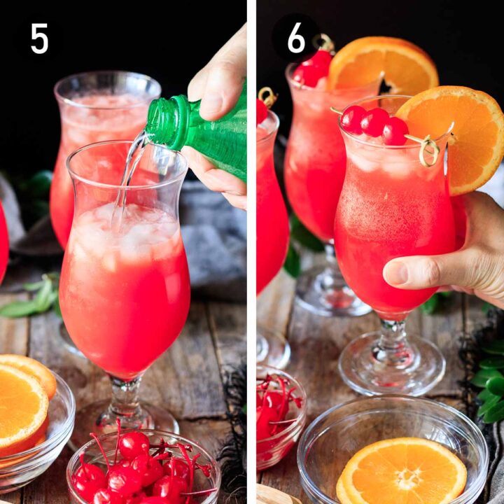Hurricane Mocktail - Savor the Flavour