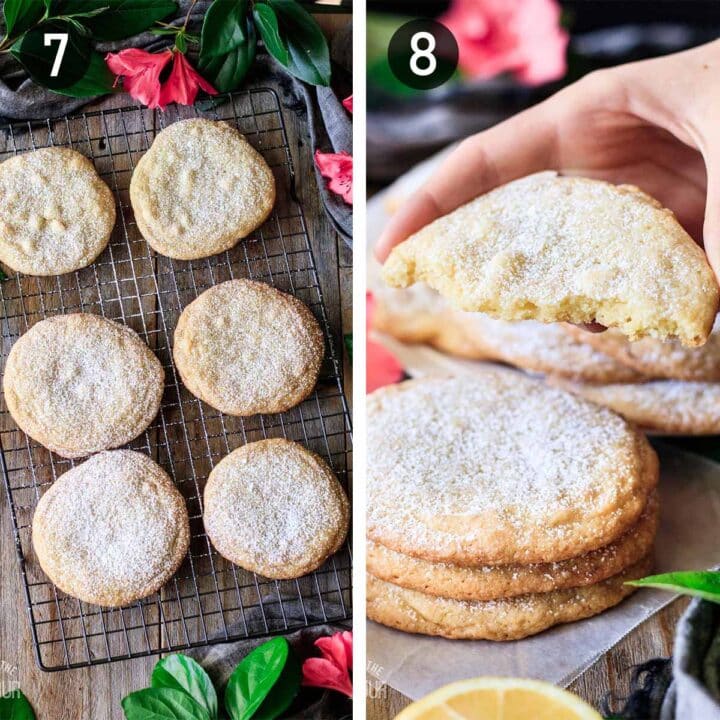 Panera Bread Lemon Drop Cookies - Savor the Flavour