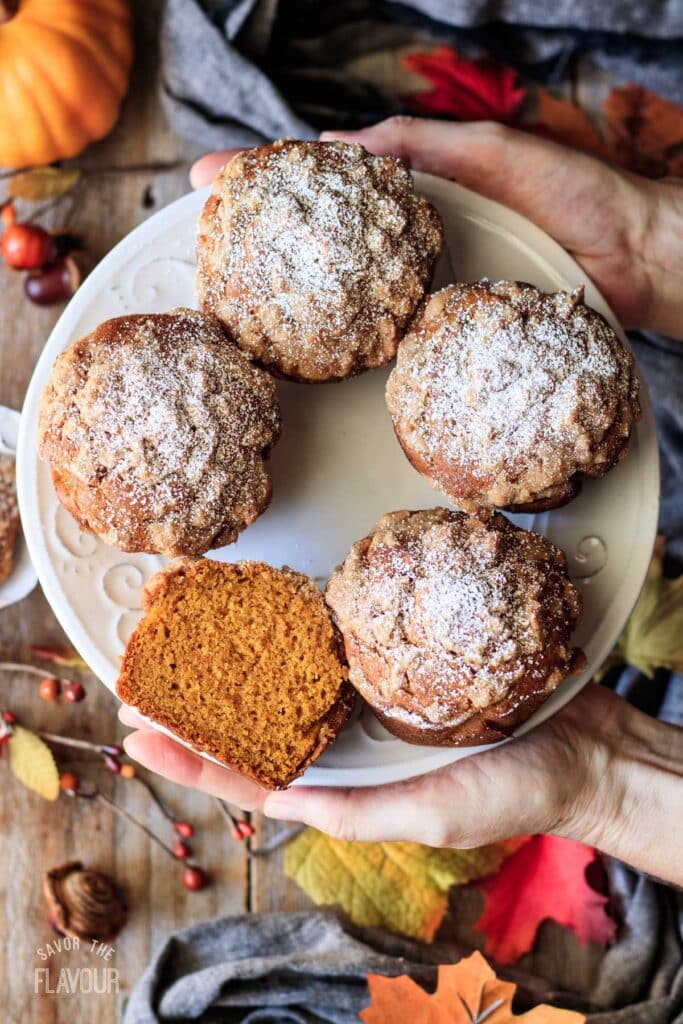 Panera Pumpkin Muffins - Savor the Flavour