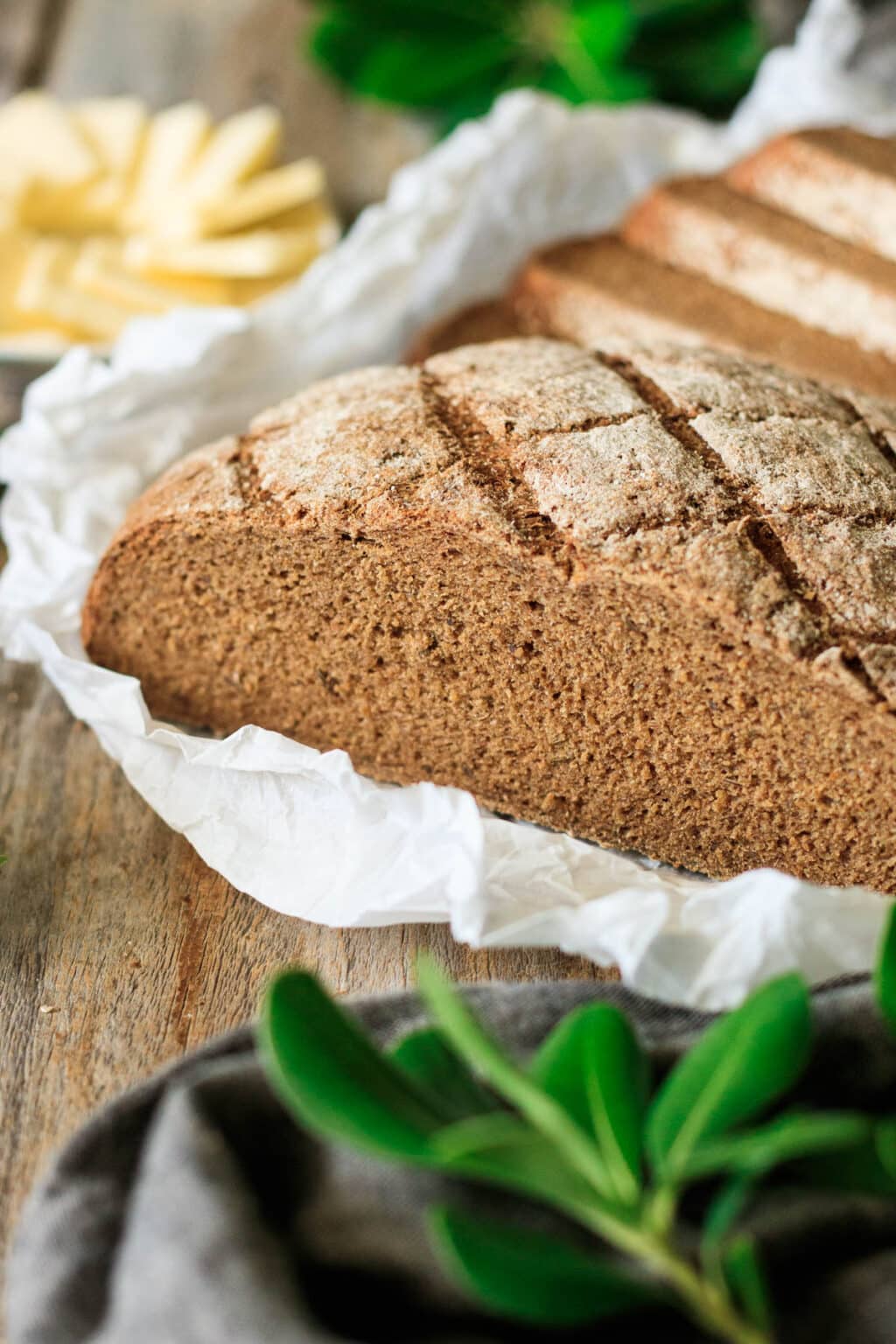 Pumpernickel Bread - Savor the Flavour